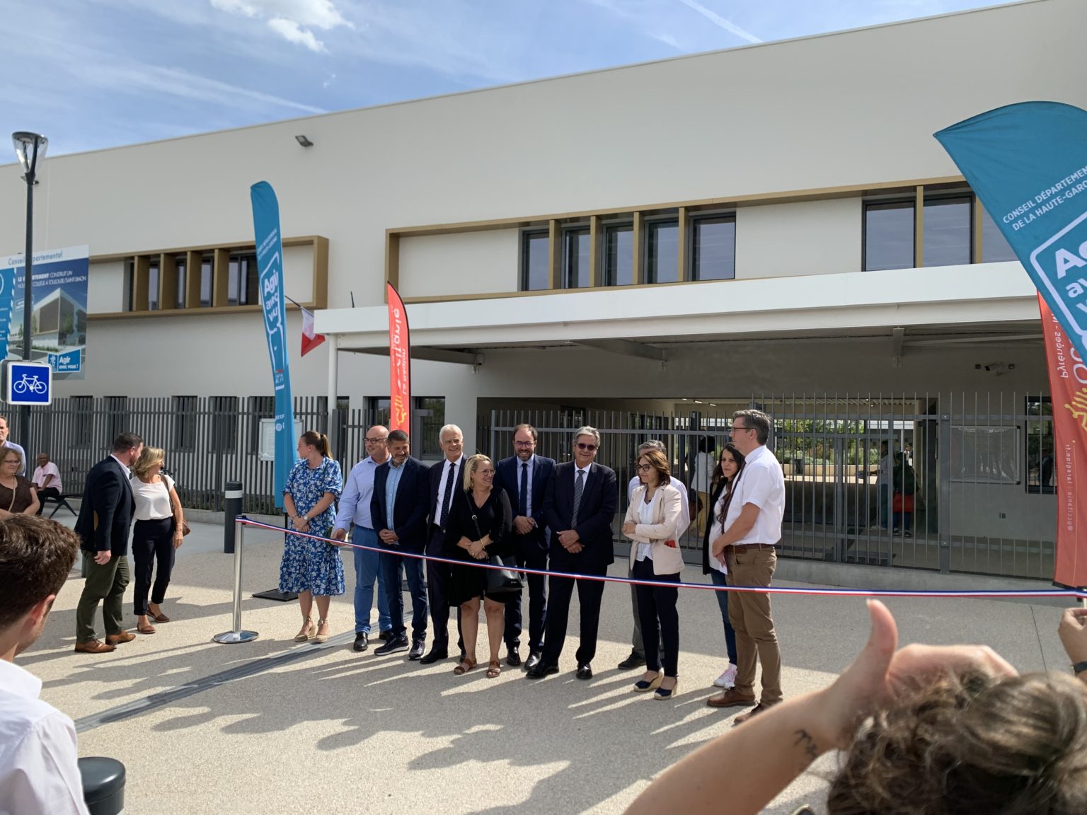 Inauguration du nouveau Collège de Saint Simon à Toulouse - Edeis