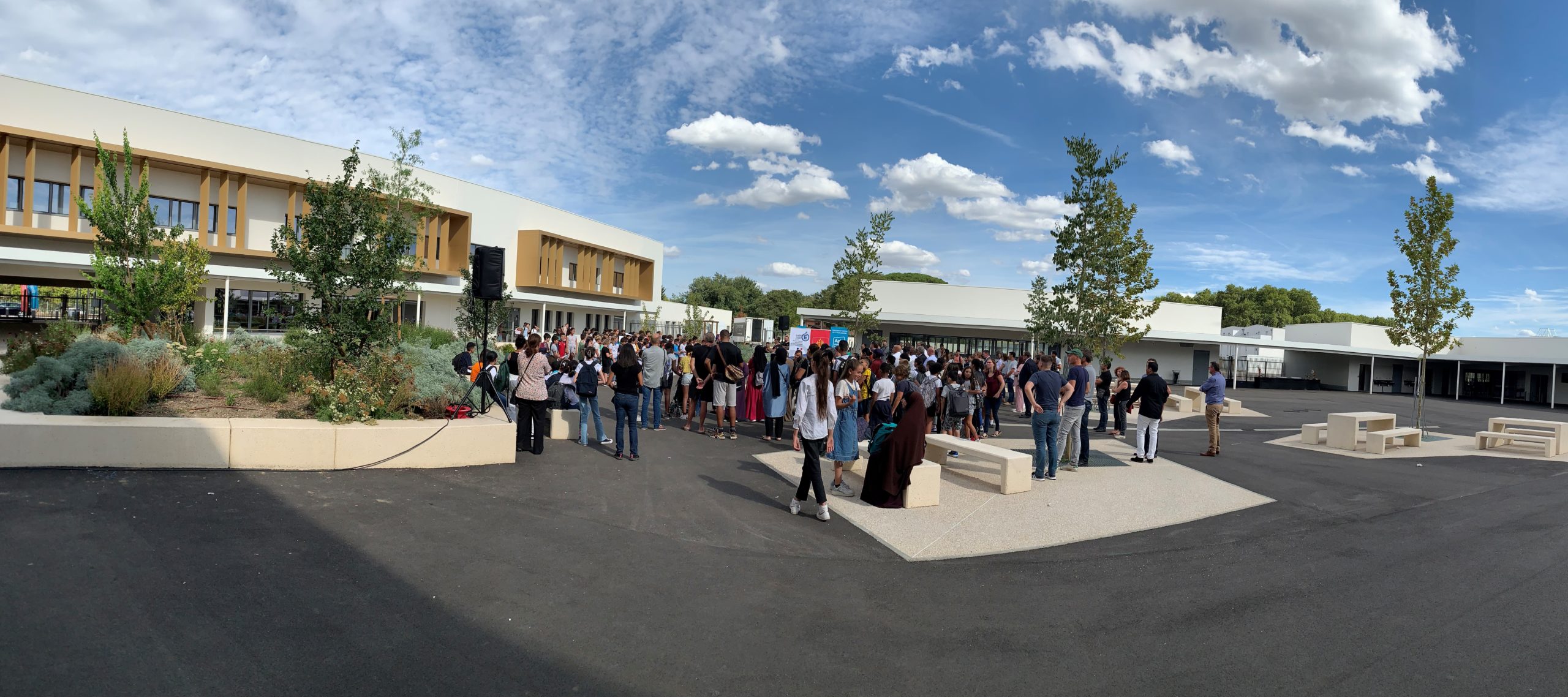 Inauguration du nouveau Collège de Saint Simon à Toulouse - Edeis