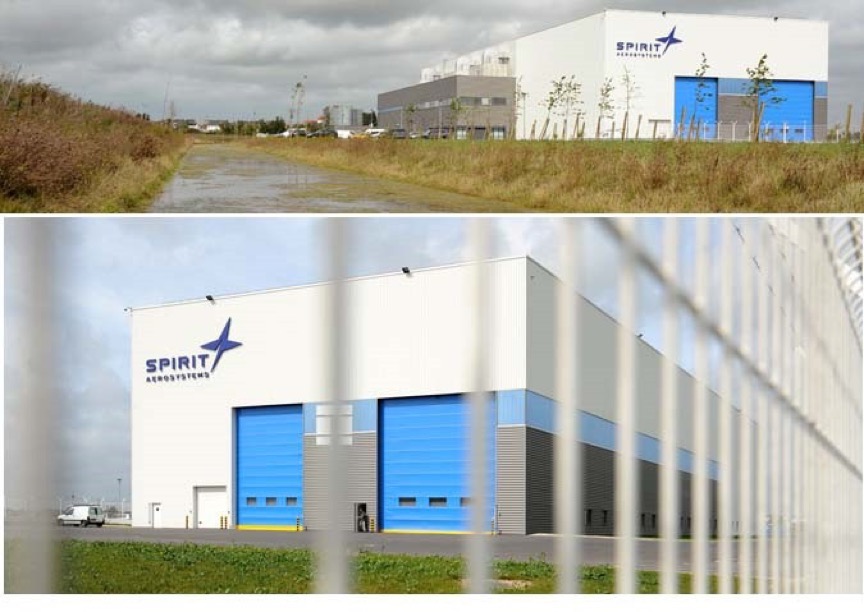 Usine d'assemblage de l'A350 SPIRIT Aerosystems Inc. - Edeis